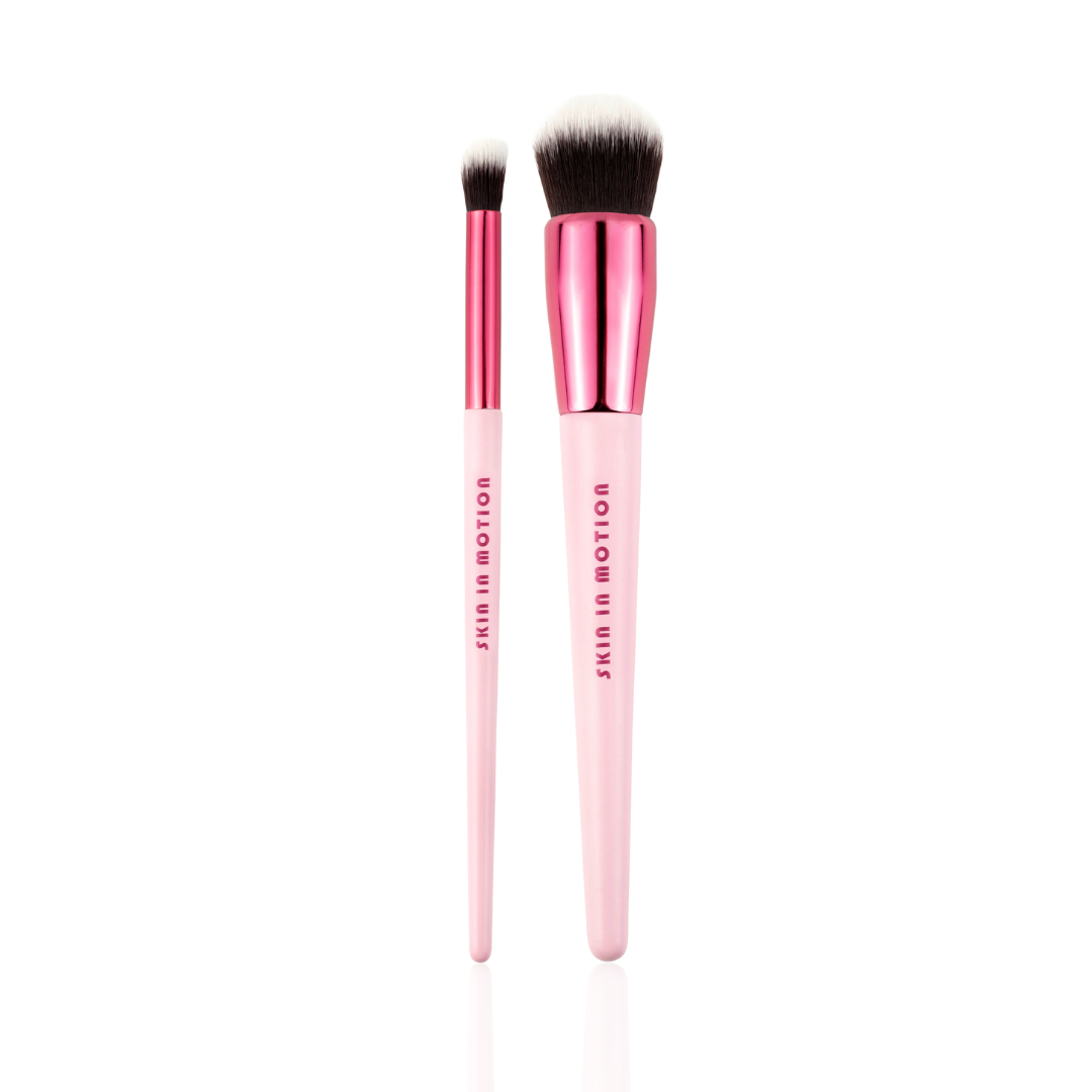 WORK & BLEND IT - Duo Brush Set – Skin In Motion